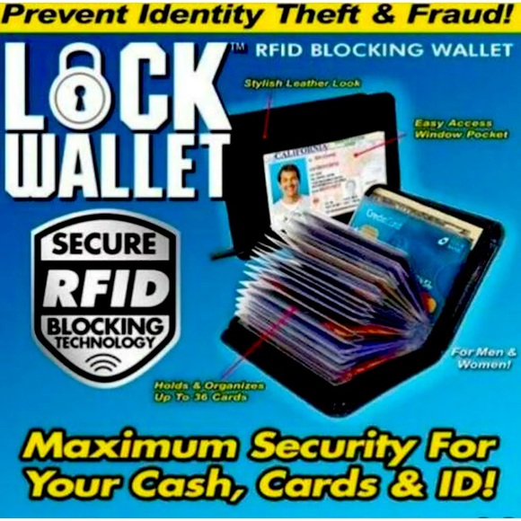 Block Wallet | Accessories | Official Block Wallet Leather Rfid ...